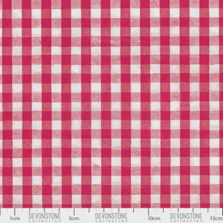 Devonstone 1/4" Gingham 25cm - Hot Pink DV2901 – Elsie Gray’s