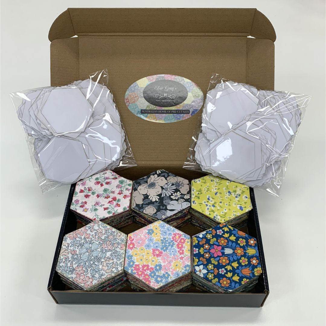 Limited Edition Queen of Liberty Pre-Cut Hexagon Kit – Elsie Gray’s