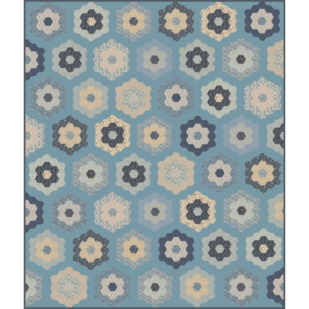 French General Sacre Bleu Secret Garden PDF Download Pattern – Elsie Gray’s